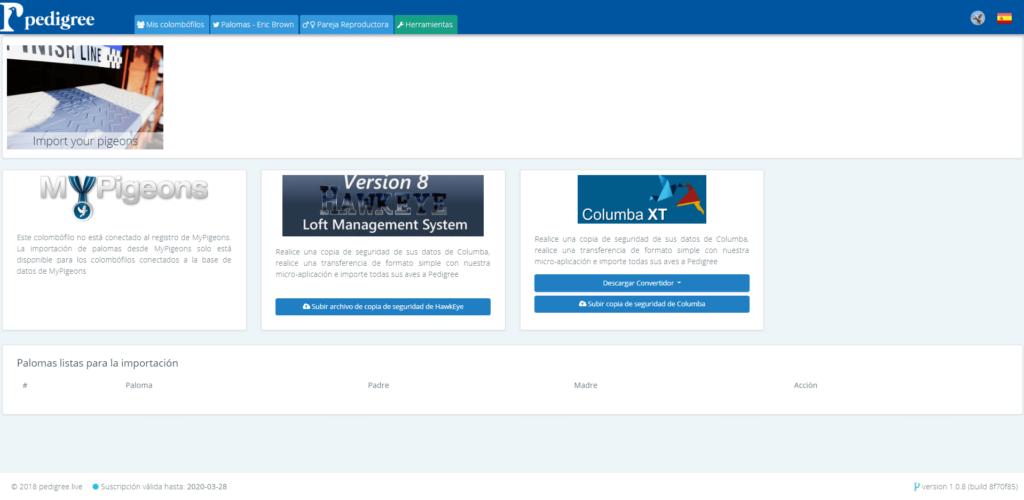 pedigree – BENZING