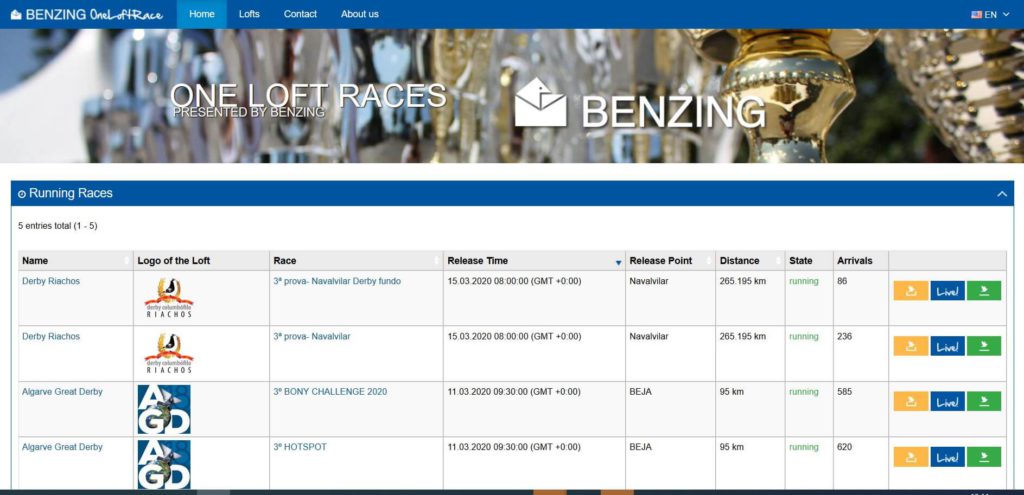 One Loft Races – BENZING