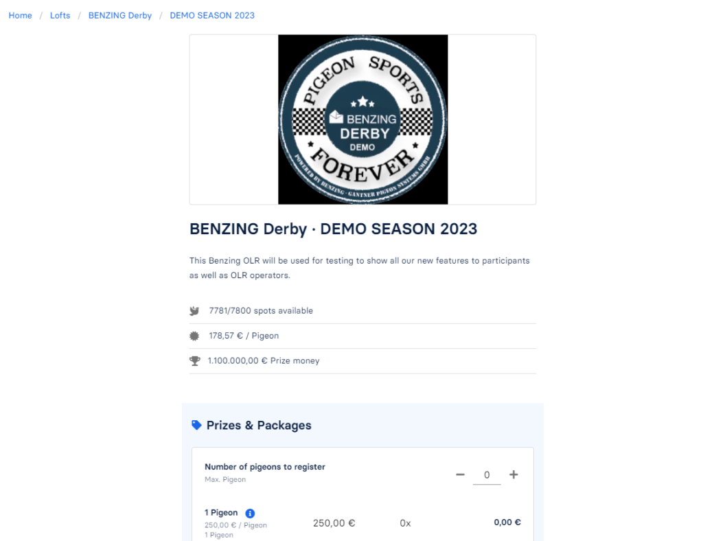 benzing derby show race – BENZING